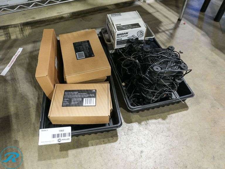 (2) Trays of AC Infinity Table Cooling Fans - Roller Auctions