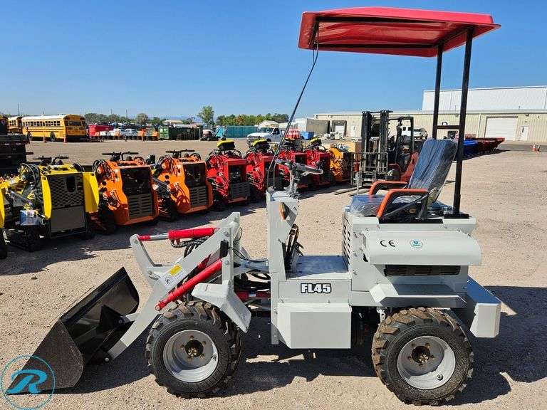 New 2024 Fland FL45 Mini Wheel Loader - Roller Auctions