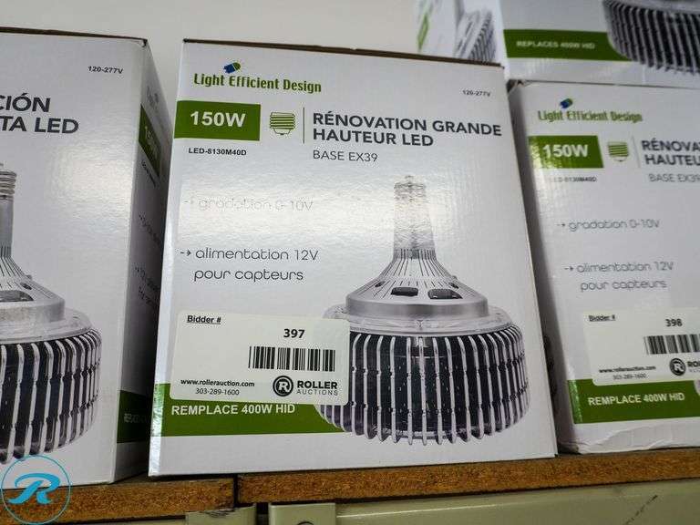 Light Efficient Design LED-8130M High Bay HID Retrofit LED Light Bulb ...