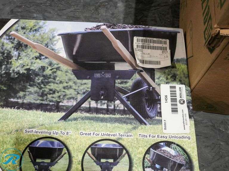 Wheelbarrow Level Legs - Roller Auctions