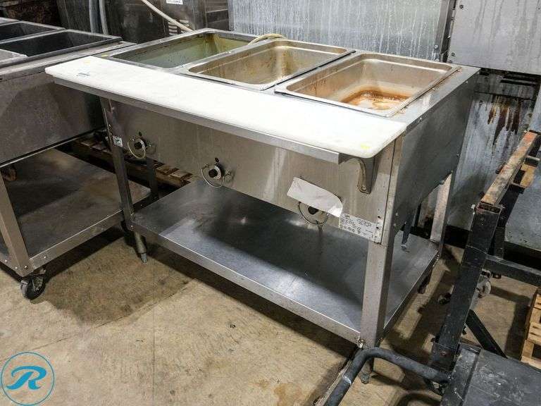 Duke E303M 3-Well Steam Table, 208V, Single Phase - Roller Auctions
