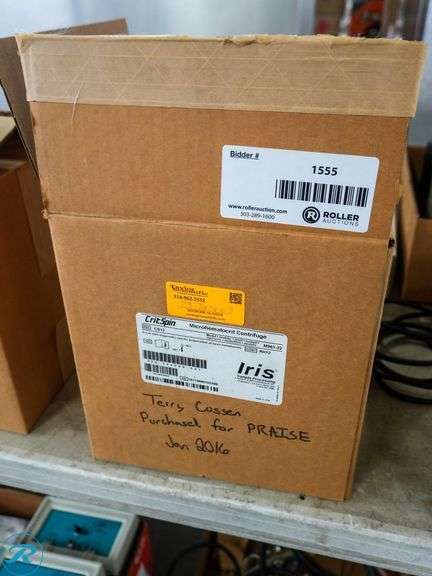 Critspin M961-22 Micro Hematocrit Centrifuge - Roller Auctions