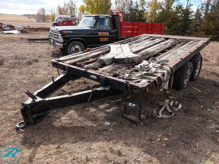 2005 Homemade T/A Flatbed Trailer - Roller Auctions