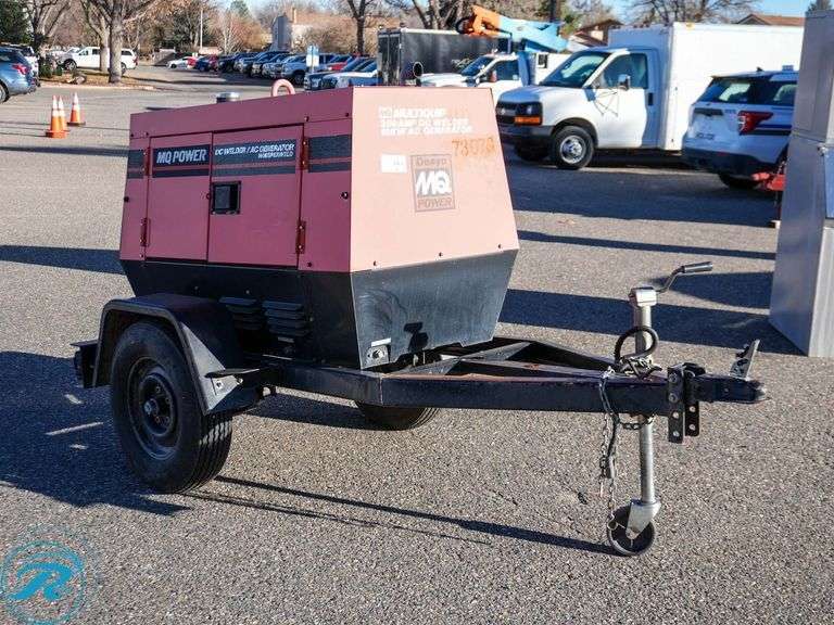 1992 Multiquip Whiteman BLW-300SS Towable Generator/Welder - Roller ...