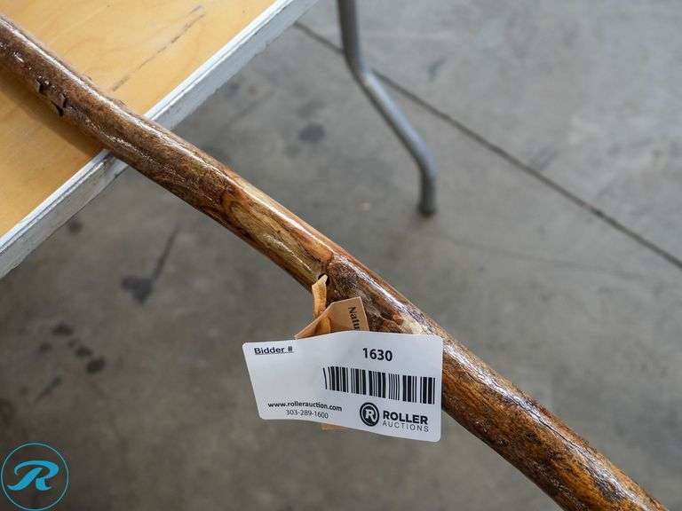 Forest Pilot Natural Hardwood Walking Stick - Roller Auctions