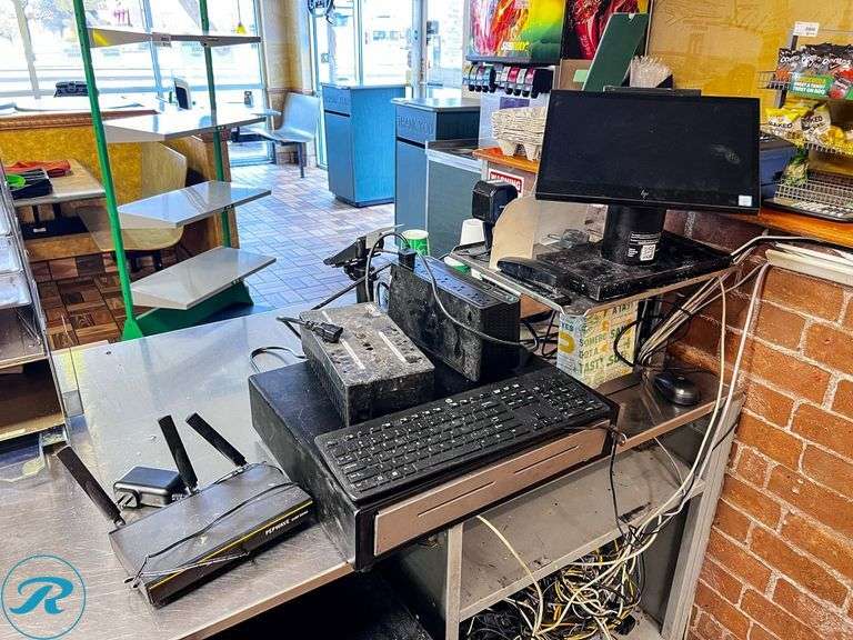 POS System With Cash Drawer and Printer - Roller Auctions