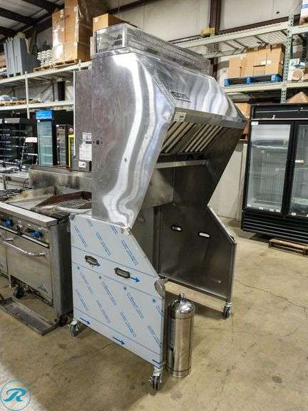 New NAKS VH-42 Portable Mobile Ventless Hood System With Ansul R-102 ...