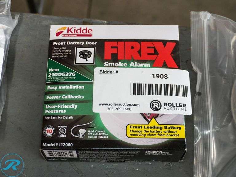 Kidde FireX Smoke Alarm - Roller Auctions