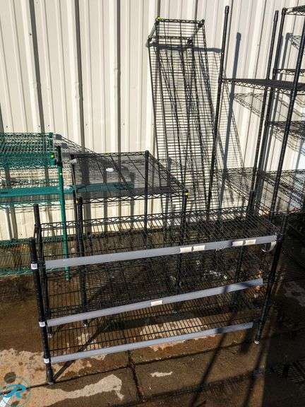 (3) Assorted Wire Racks - Roller Auctions