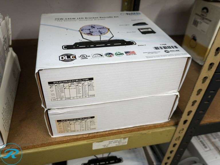 (2) Globe Tech LED 75W-135W LED Bracket Retrofit Kits, 'The Solstice ...