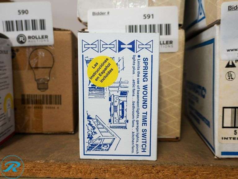 (2) Boxes of (6) Intermatic FF60M 60-Minute Spring Wound Timer 120-277V ...