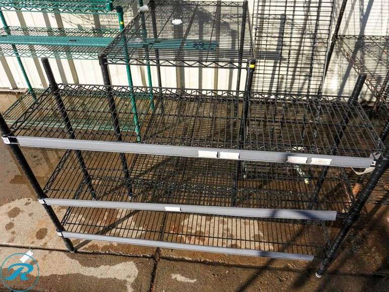 (3) Assorted Wire Racks - Roller Auctions