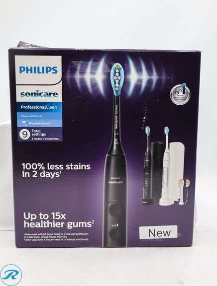 (1) Philips Sonicare Professional Clean Power Toothbrush, 2pk - New ...