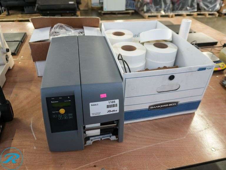 Intermec Technologies Corp PM4i Label Printer - Roller Auctions