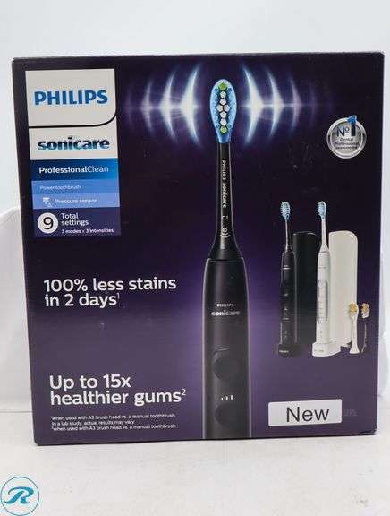 (1) Philips Sonicare Professional Clean Power Toothbrush, 2pk - New ...
