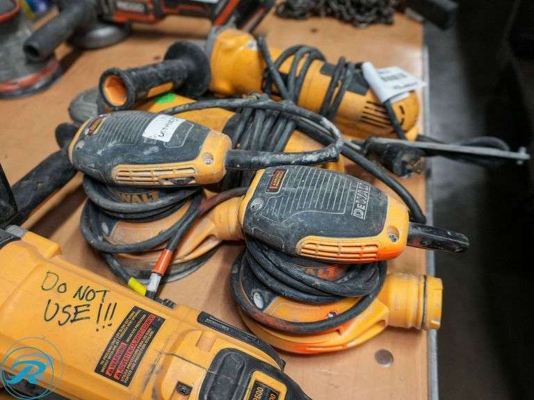 DeWalt Cordless Power Tools, Grinders and Palm Sanders - Roller Auctions