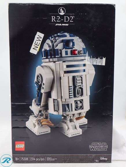 Star Wars Lego R2-D2 Model Set - New/Open Box/Contents Checked - Roller ...