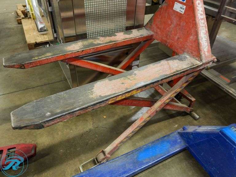 Interthor Thork-Lift High Lift Pallet Jack, 2,200Lb Capacity - Roller ...