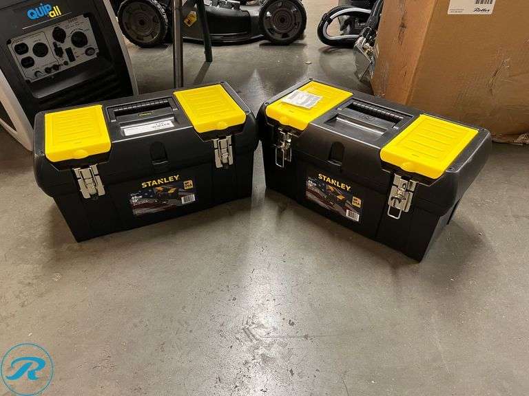 (2) Stanley Toolboxes - Roller Auctions