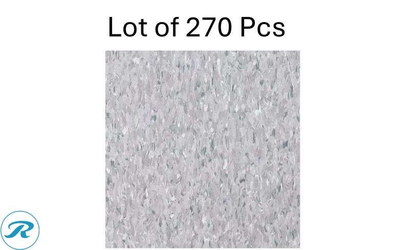 (270 Pieces) New- Armstrong Flooring Imperial Texture VCT Blue Gray 12 ...