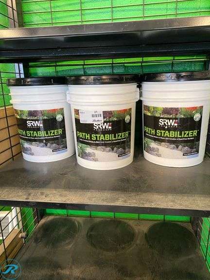 (3) 5-GALLON BUCKETS OF SRW PATH STABILIZER - Roller Auctions