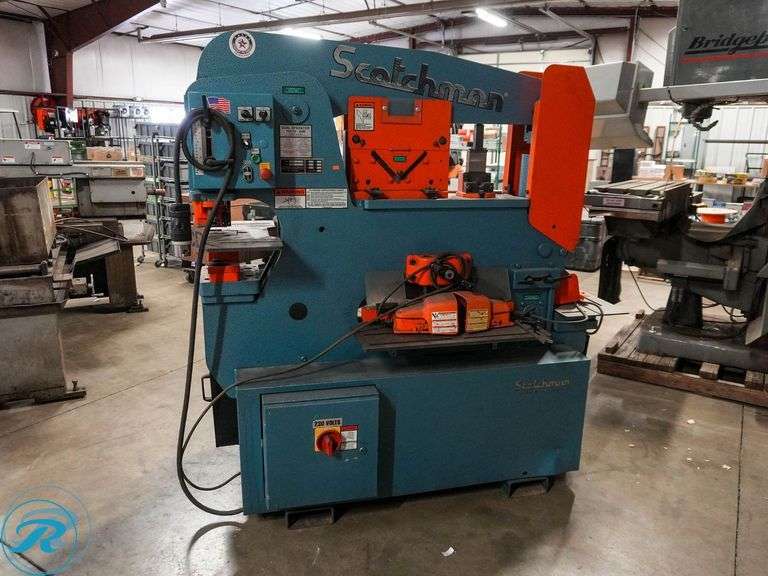 Scotchman D070-24M Hydraulic Ironworker, 10HP, 230V, 3ph - Roller Auctions
