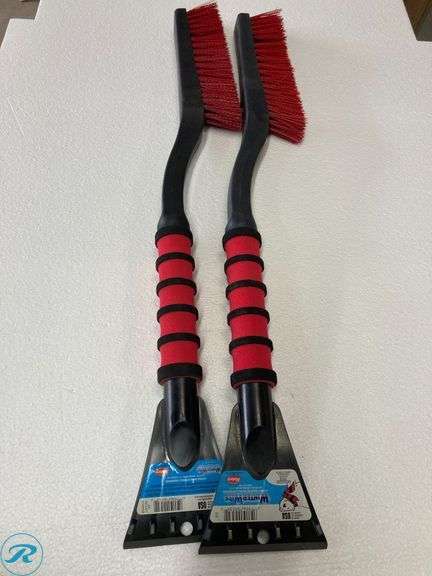 (2) New- 26-in L Plastic Ice Scraper - Roller Auctions