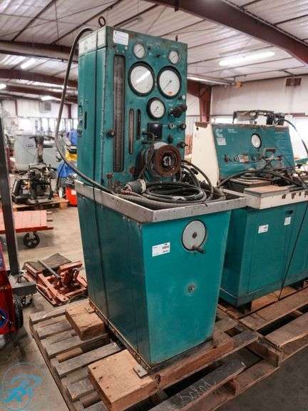 Leslie Hartridge HA120 Cummins Fuel Pump Test Stand, 240/480V, 3ph ...