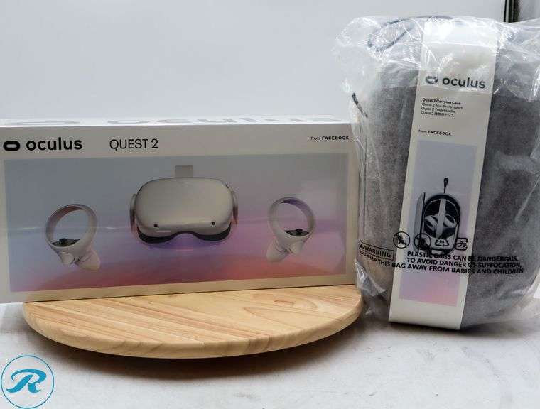 Oculus Quest 2 VrRHeadset, 256GB - New Oculus Quest 2 Carrying Case ...