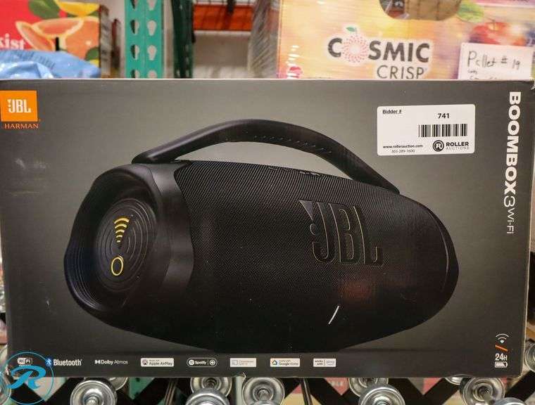 JBL Boombox 3 Wi-Fi/Bluetooth Large Portable Party Speaker - Like New ...