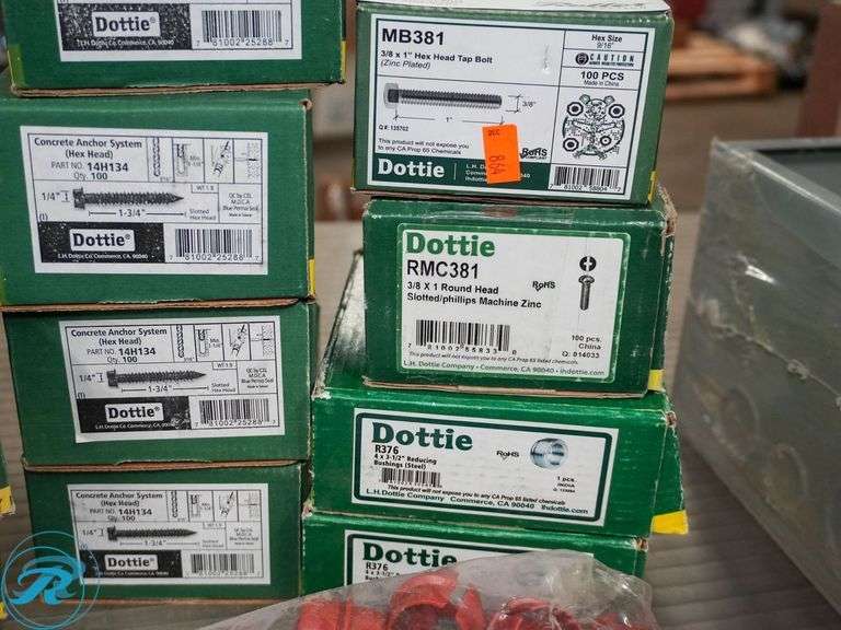 Dottle Hardware and Romex Connectors - Roller Auctions