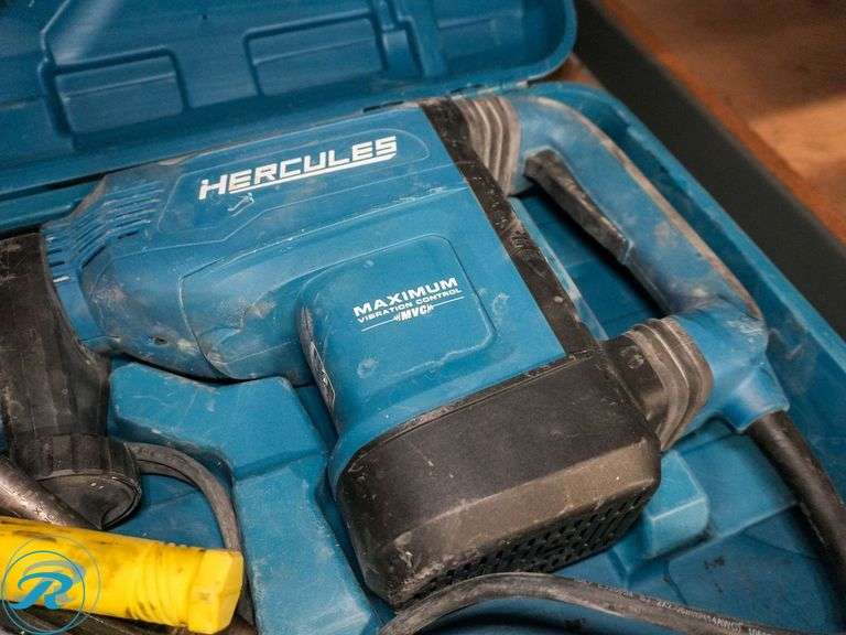 Hercules Rotary Hammer With Bits - Roller Auctions