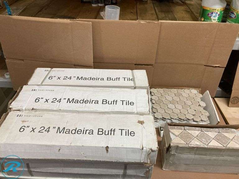 New- (65) GBI Tile & Stone Inc. Madeira Buff 6-in x 24-in Glazed ...