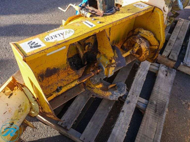 Walker Snowblower Attachment, 48", 2-Stage - Roller Auctions