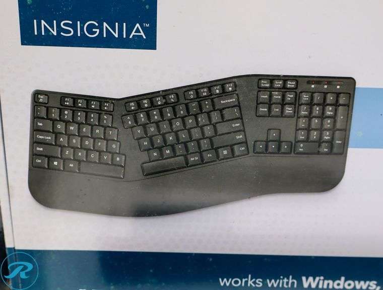(5) Insignia Ergonomic Wireless Keyboards & Mice - (2) New, (3) Like ...
