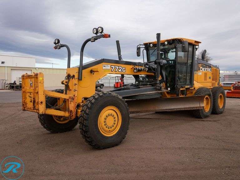 2017 John Deere 772G 6WD Motor Grader - Roller Auctions