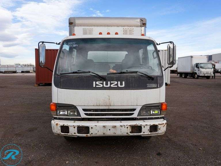 2005 Isuzu NPR-HD S/A Crew Cab Van Body Truck - Roller Auctions