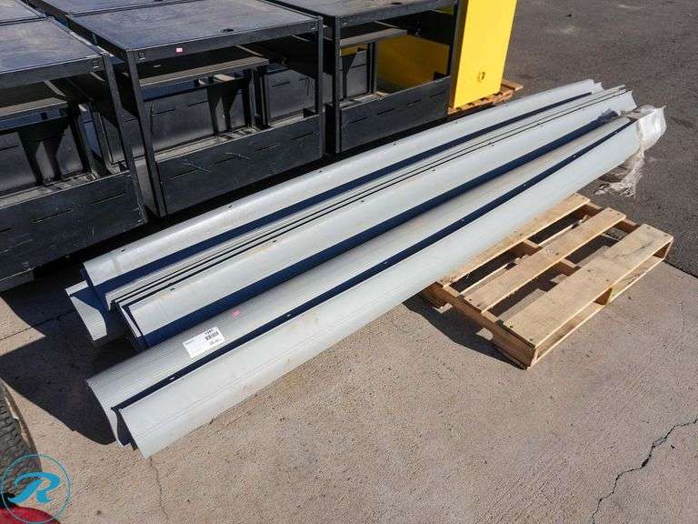Pallet of Standard Duty PV Mold Non Metallic Pole Riser System, 9' 10 ...