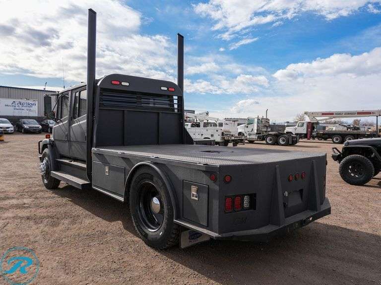 1997 Freightliner Business Class RWD Crew Cab Flatbed Truck - Roller ...