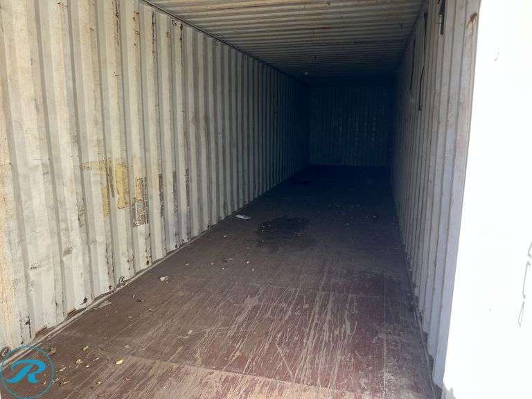 40' Metal Storage Container - Roller Auctions