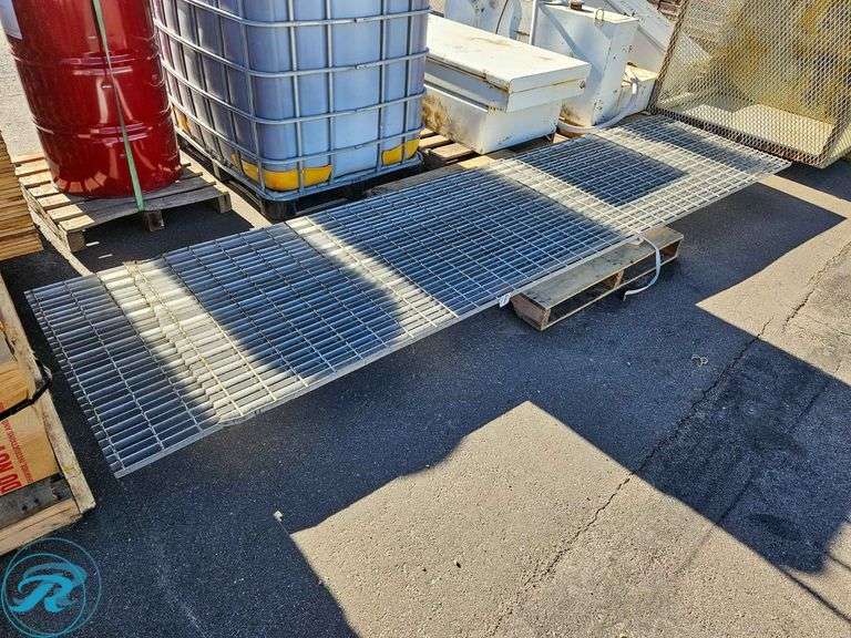 Pallet of (2) Metal Grates - Roller Auctions