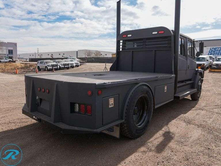 1997 Freightliner Business Class RWD Crew Cab Flatbed Truck - Roller ...