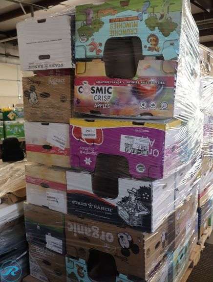 Pallet of Stacking Heavy Duty Cardboard Boxes - Used - Roller Auctions