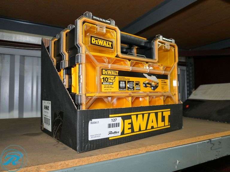 (3) New DeWalt DWST14825 Hardware Sorter Bins - Roller Auctions