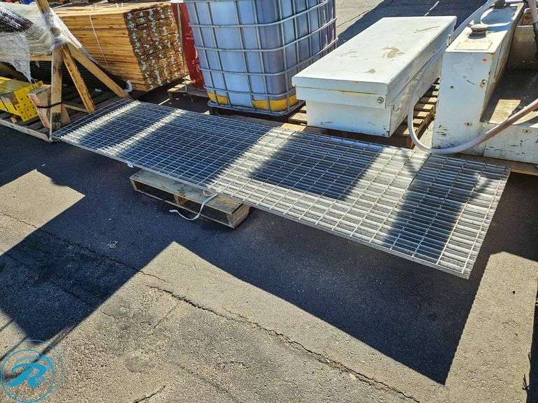 Pallet of (2) Metal Grates - Roller Auctions
