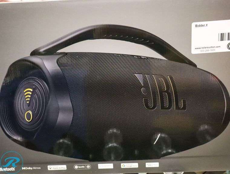 JBL Boombox 3 Wi-Fi/Bluetooth Large Portable Party Speaker - Like New ...