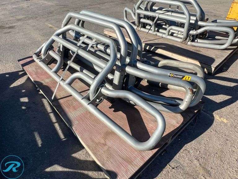 Pallet of (4) Ex-Guard model XG-125G3 Bumper Guards - Roller Auctions