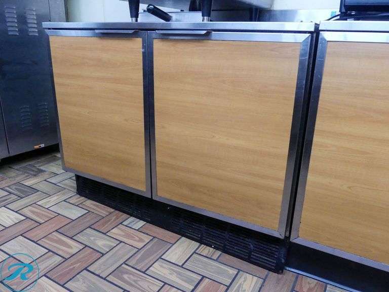 Duke RUF-48M 2-Door Stainless Steel Worktop Refrigerator - Roller Auctions