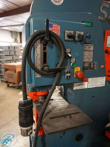 Scotchman D070-24M Hydraulic Ironworker, 10HP, 230V, 3ph - Roller Auctions