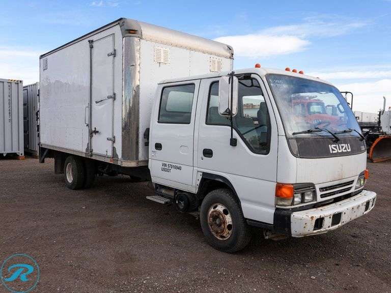 2005 Isuzu NPR-HD S/A Crew Cab Van Body Truck - Roller Auctions
